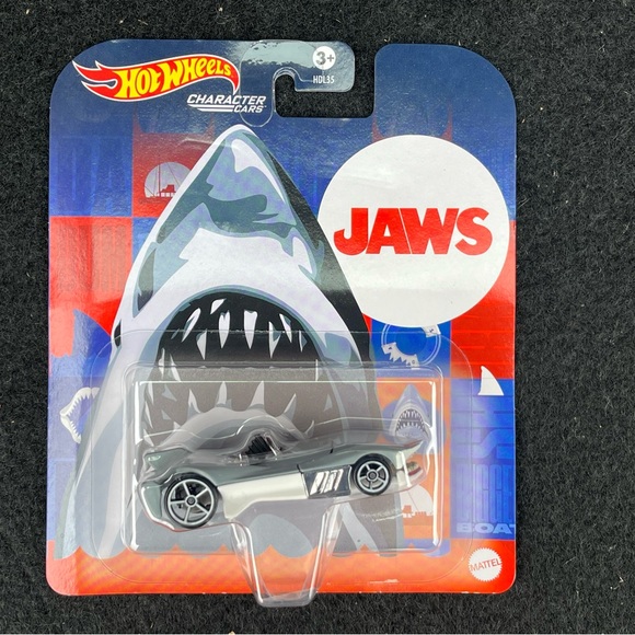 Hot Wheel | Toys | 52 Jaws Hot Wheels Shark Retro Horror Movie ...